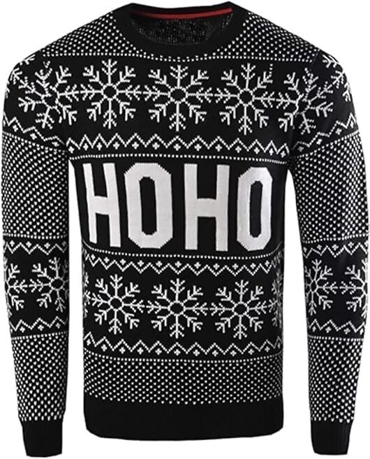 Wholesale Black HOHO Merry Christmas Knitted Jumper
