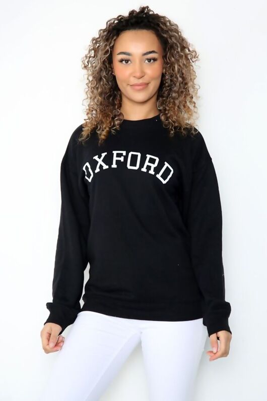 Wholesale Job Lot Oxford Oversized Sweatshirt | J5Fashion